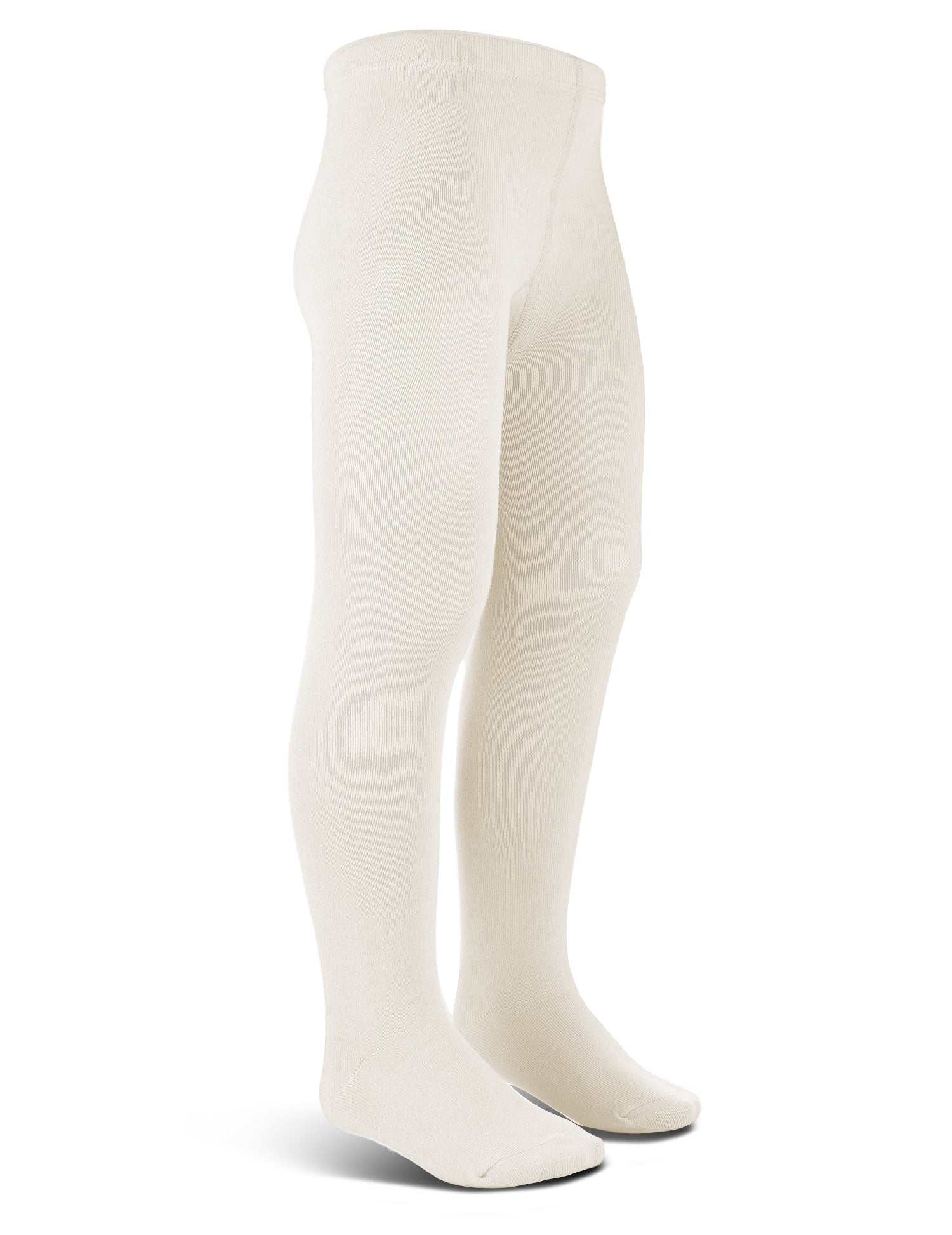 Solid | Ivory Cotton Tights