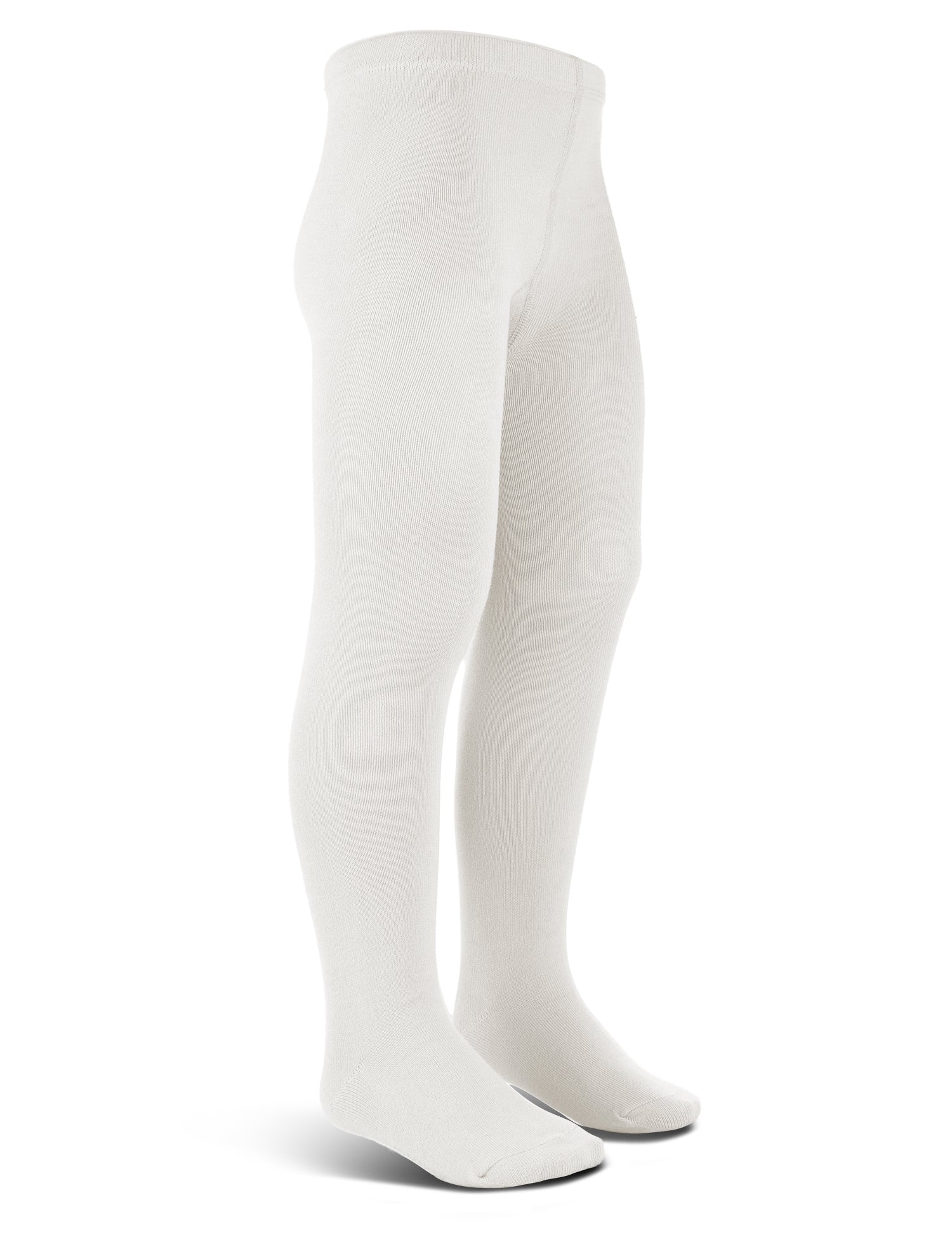 Solid | White Cotton Tights